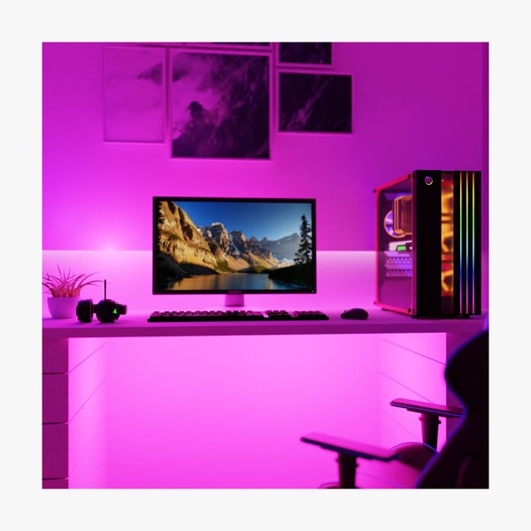 3D Gaming Chair Razer Enki Quartz Pink model - TurboSquid 2114162