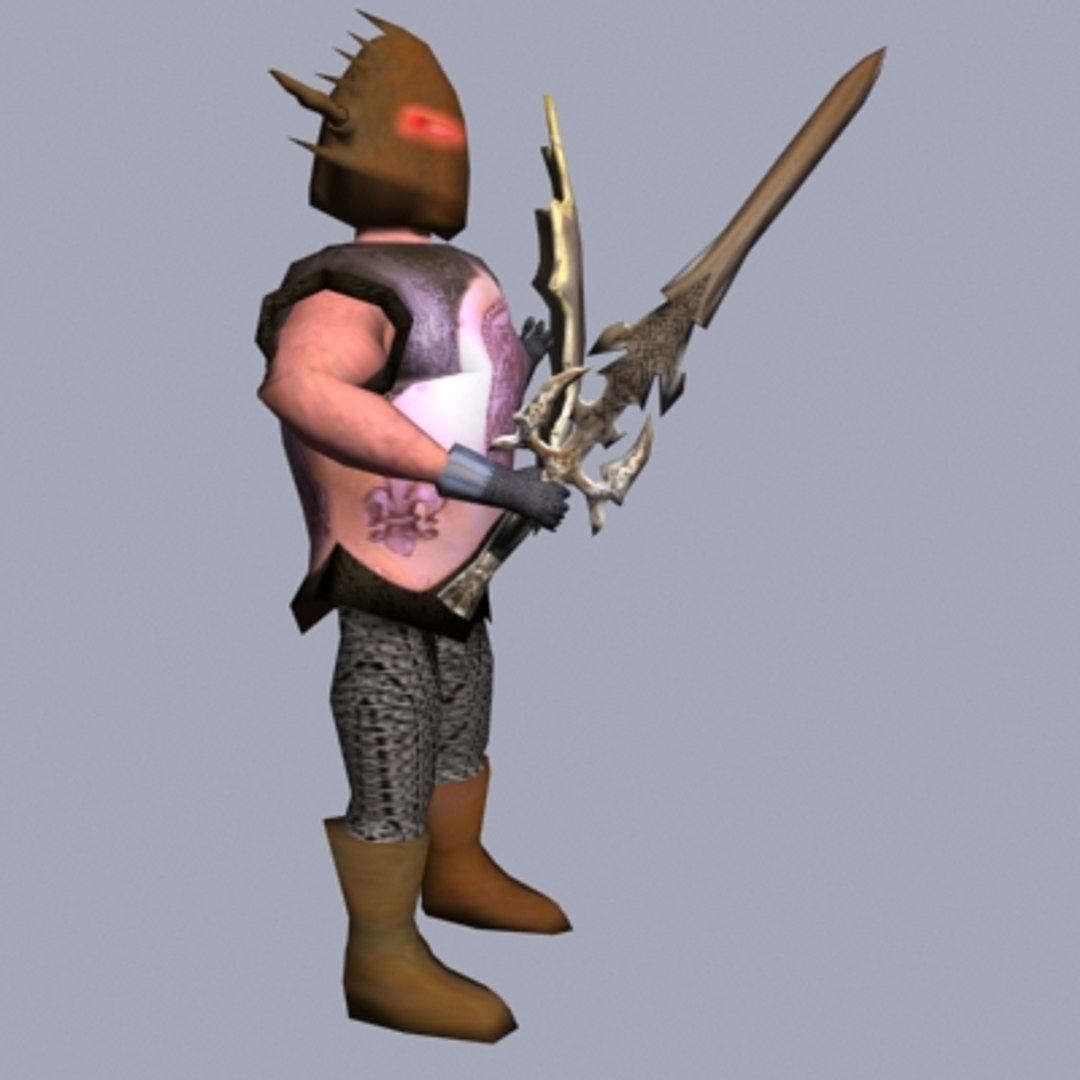 3d Knight Model