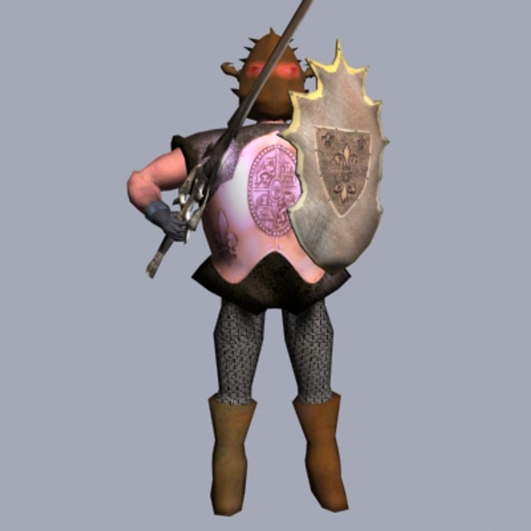 3d Knight Model