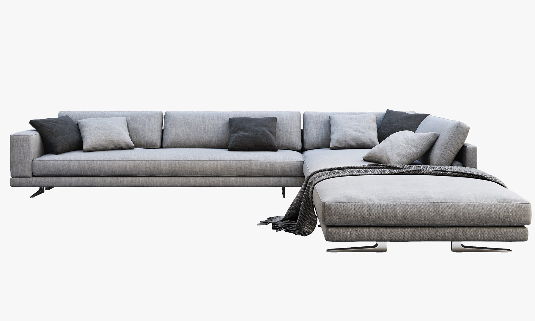Poliform Mondrian Corner Sofa 3D Model - TurboSquid 1463326