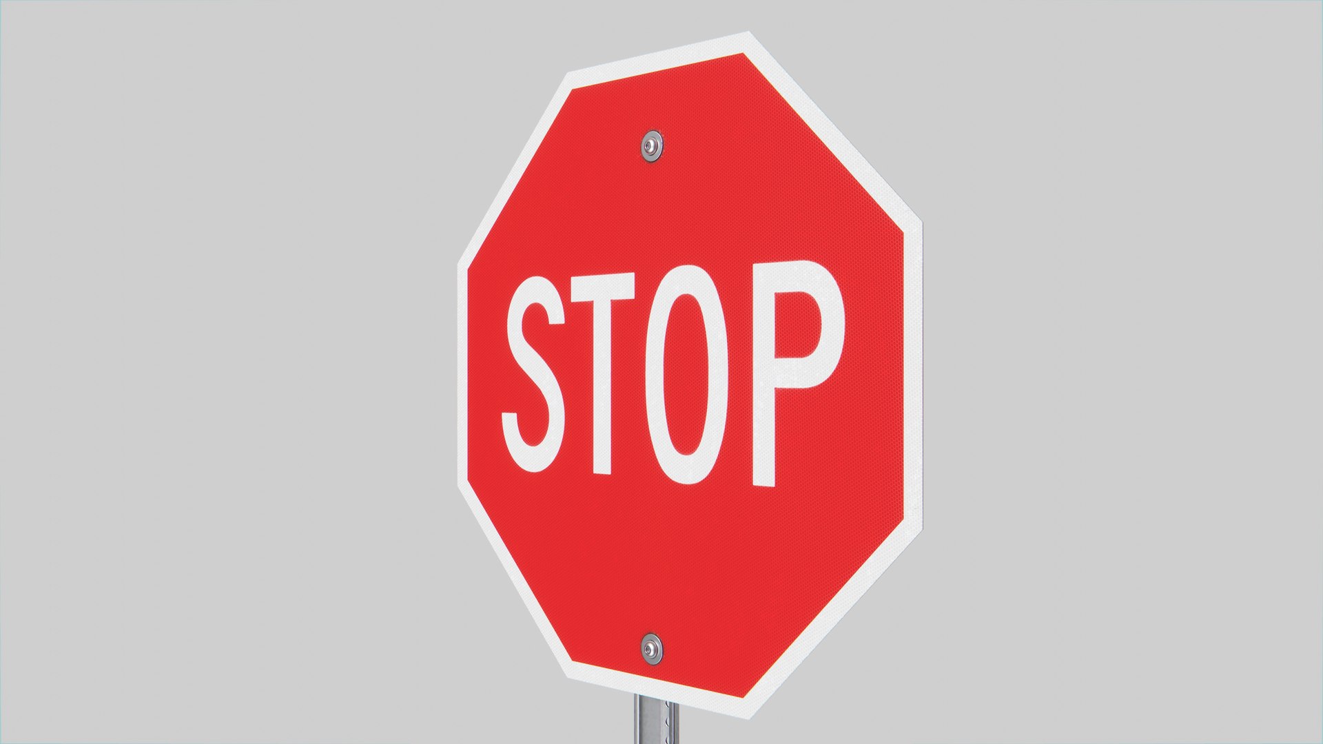3D Stop Sign model - TurboSquid 1972051