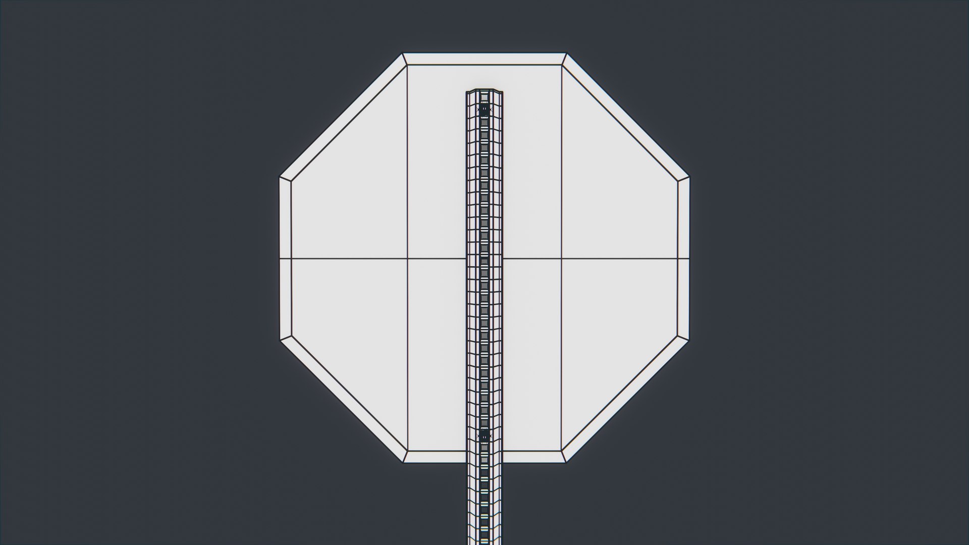 3D Stop Sign model - TurboSquid 1972051
