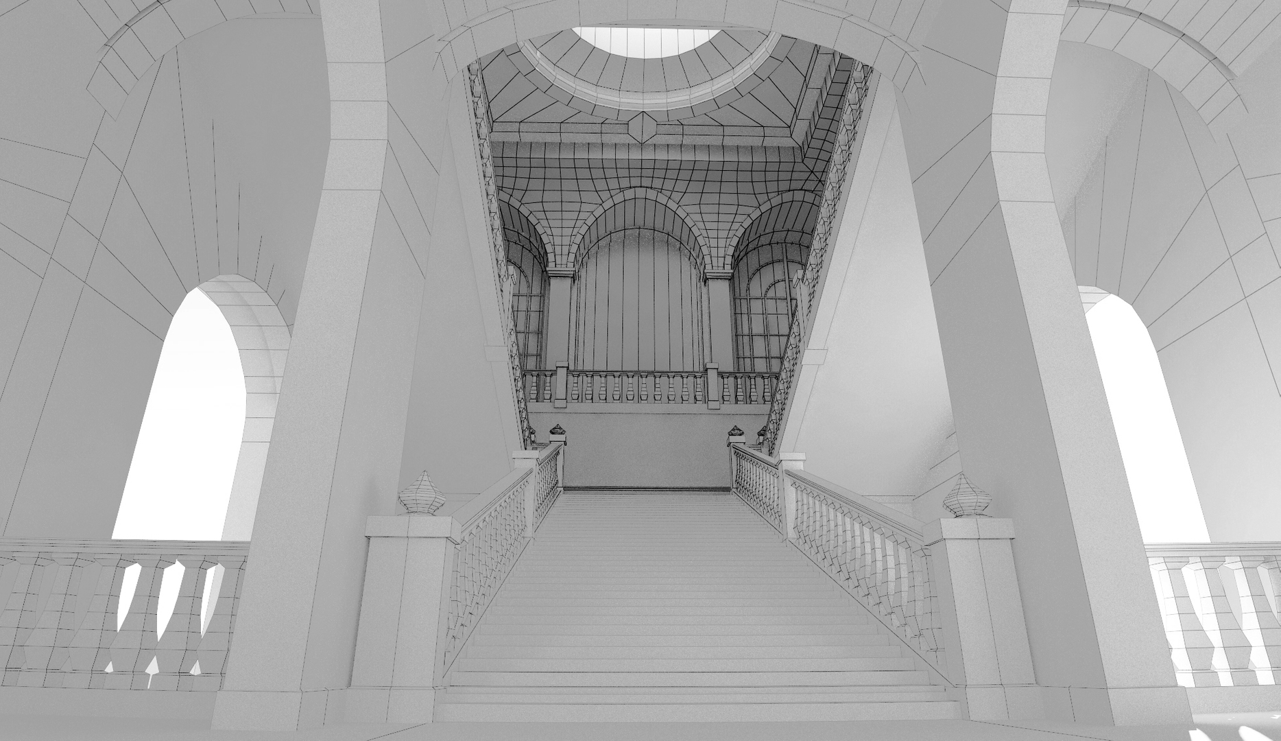 Conceptual interior castle pbr 3D model - TurboSquid 1266287