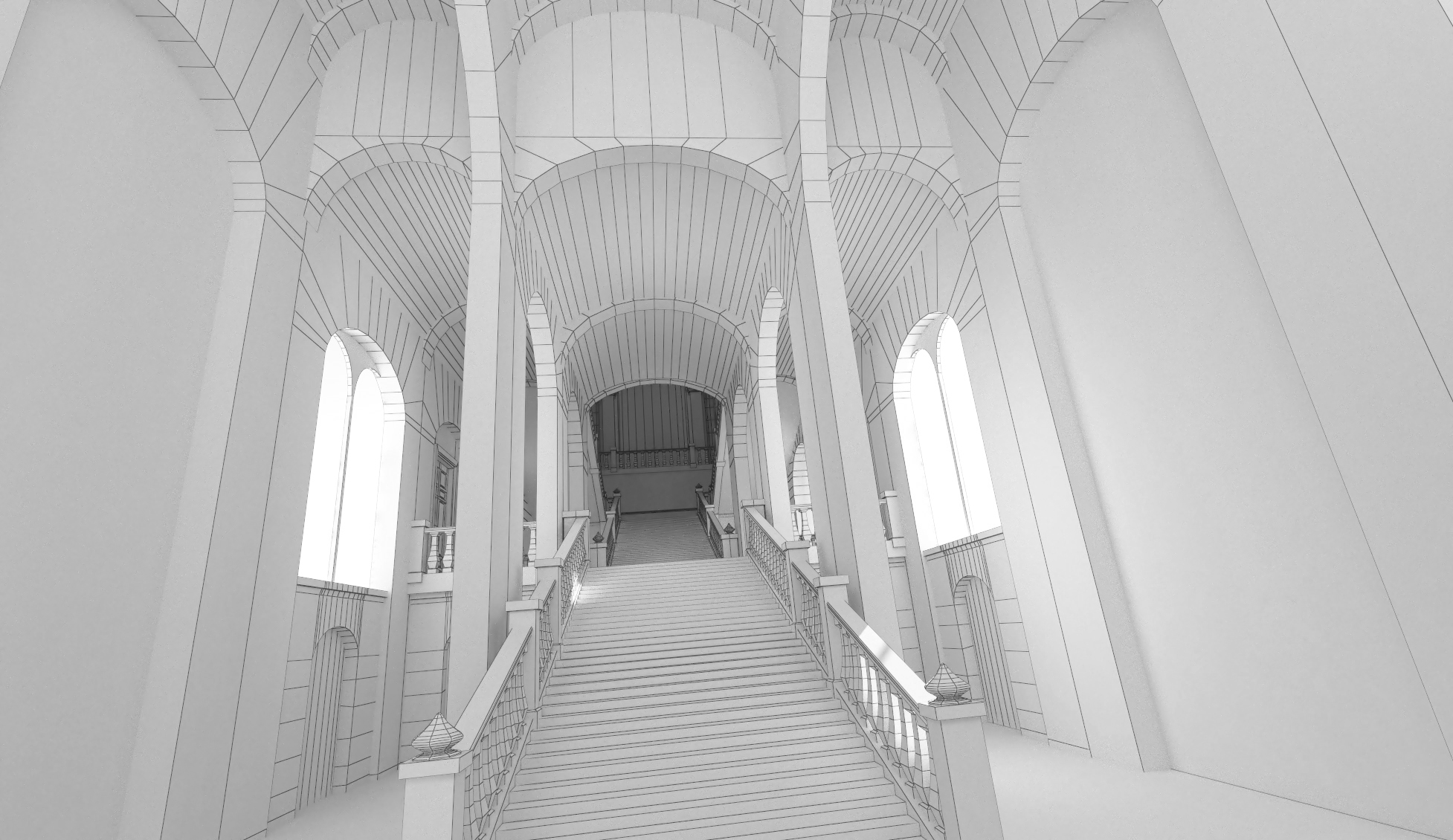 Conceptual interior castle pbr 3D model - TurboSquid 1266287