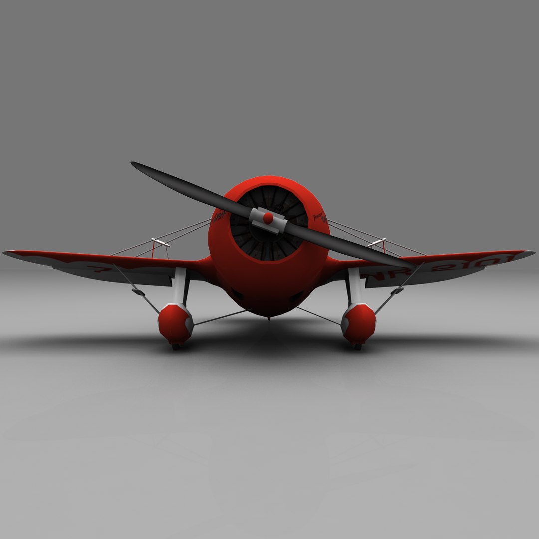 plane 3d obj