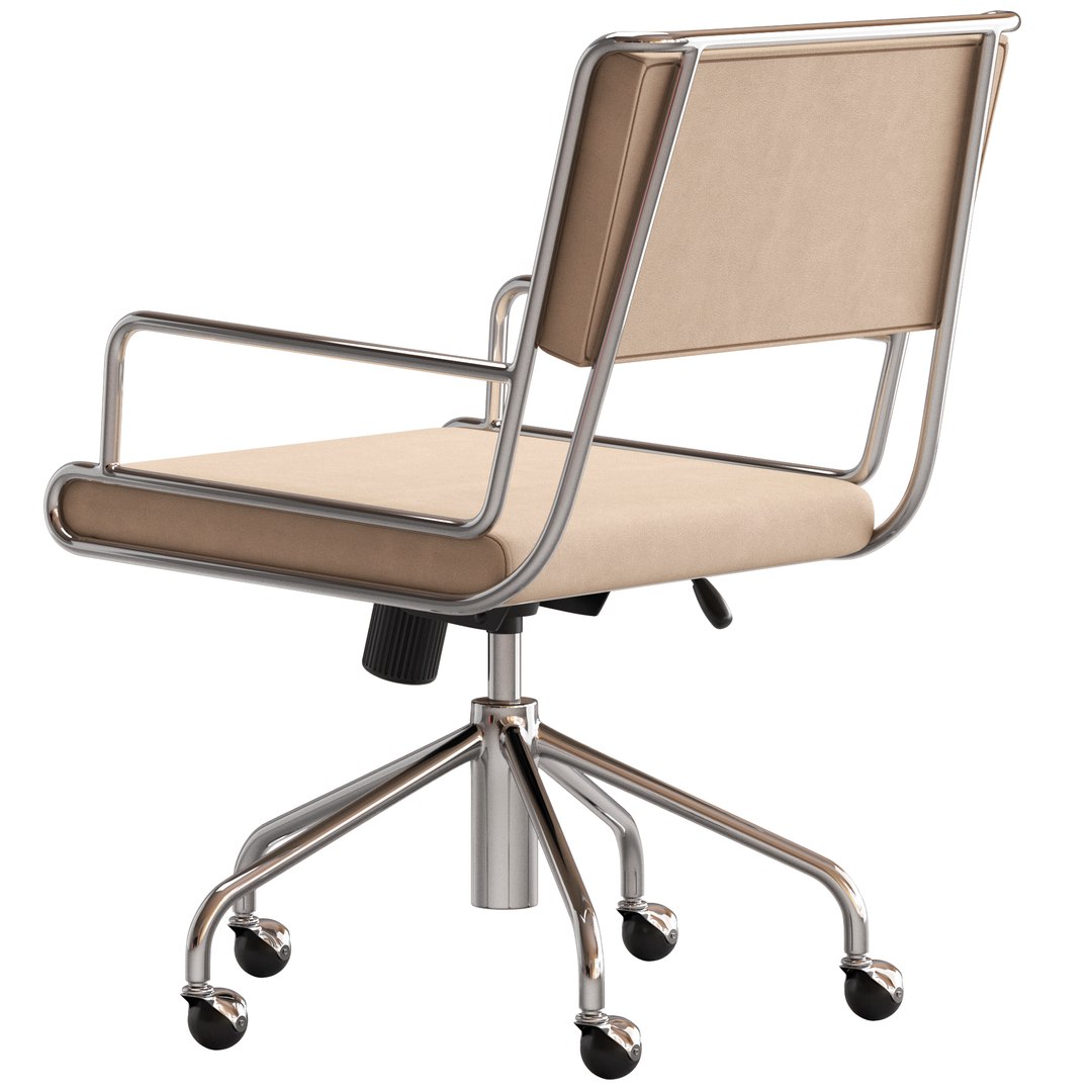 CB2 Court Office Chair 3D model - TurboSquid 2165391