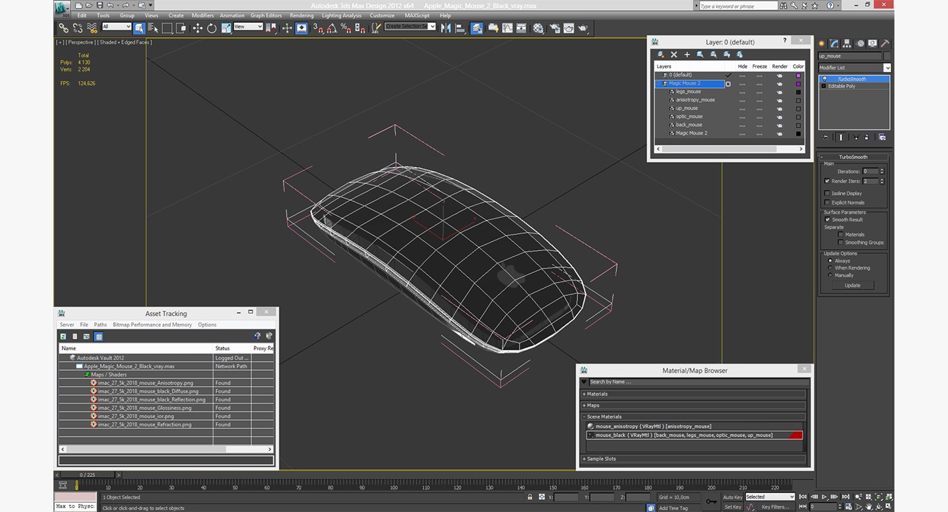 Apple Magic Mouse 2 Model - TurboSquid 1362564