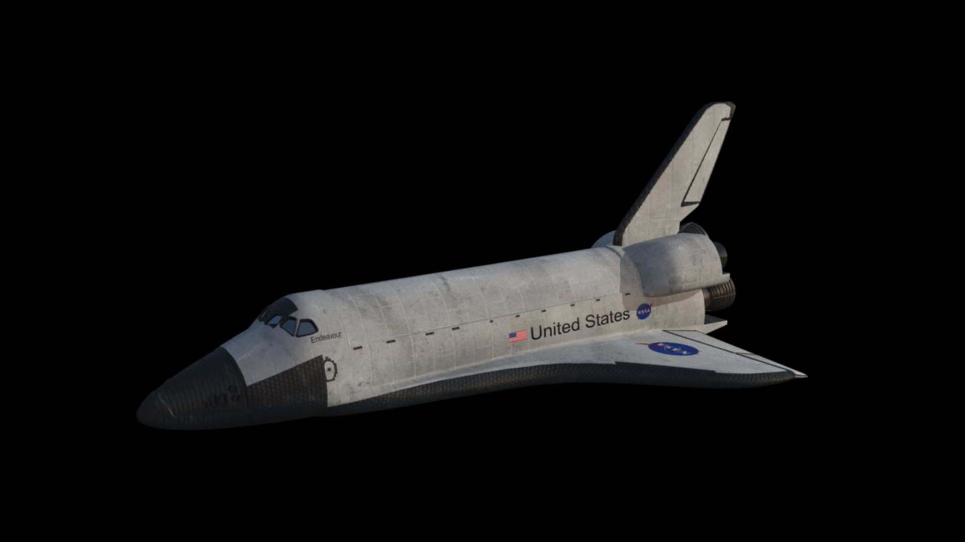 3d Space Shuttle Model