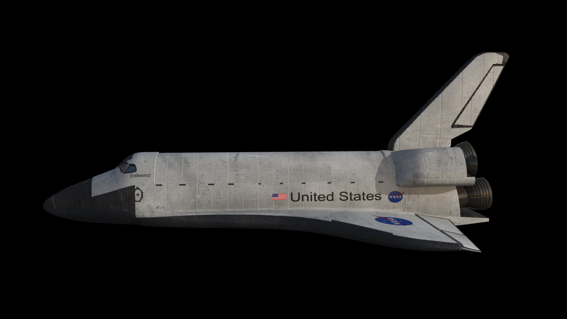 3d Space Shuttle Model