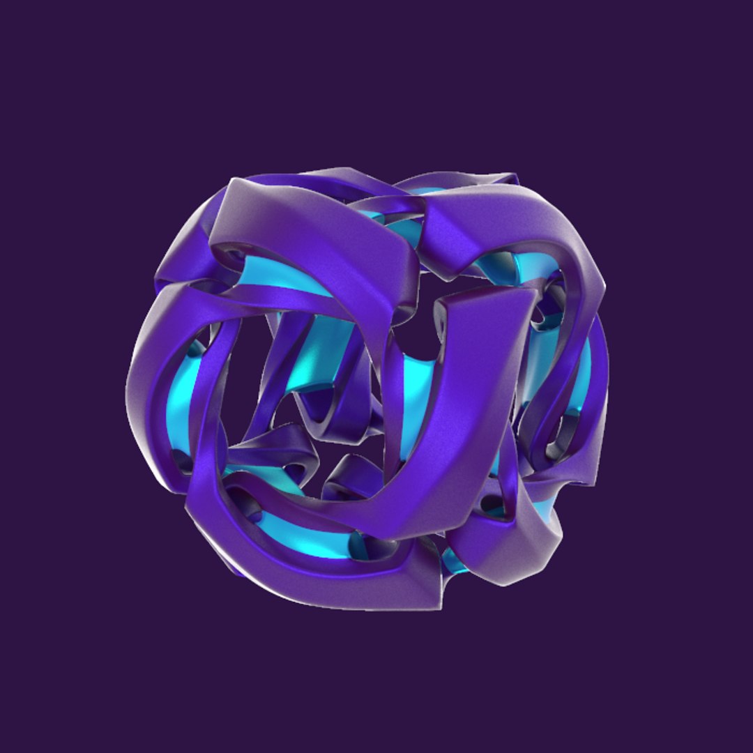 3D Abstract Cube Model - TurboSquid 1501815