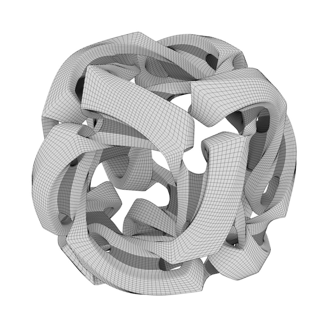 3D Abstract Cube Model - TurboSquid 1501815