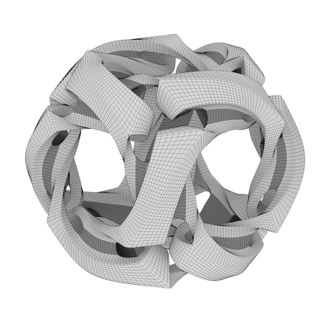3D Abstract Cube Model - TurboSquid 1501815