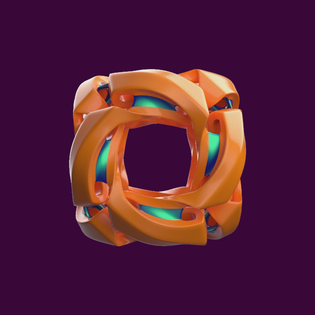 3D Abstract Cube Model - TurboSquid 1501815
