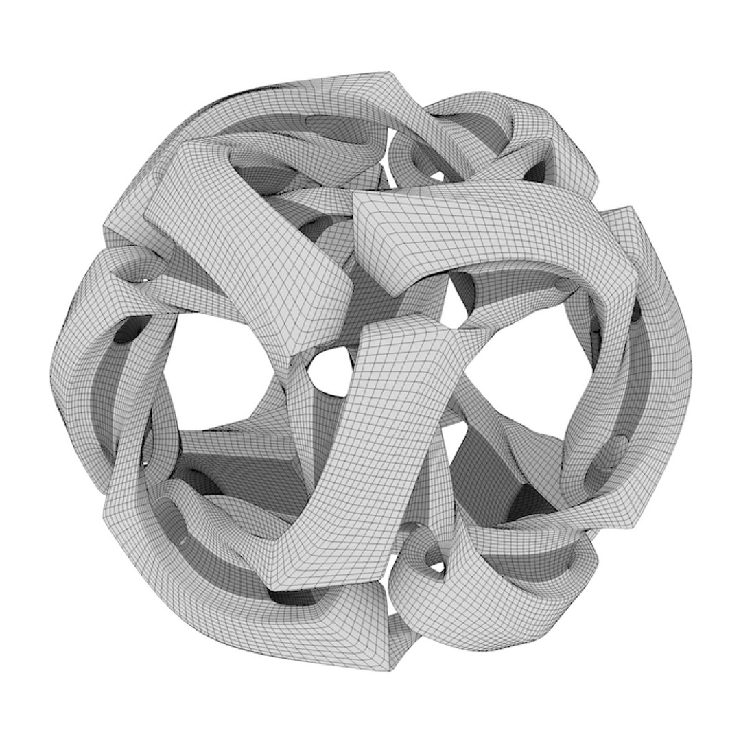 3D Abstract Cube Model - TurboSquid 1501815