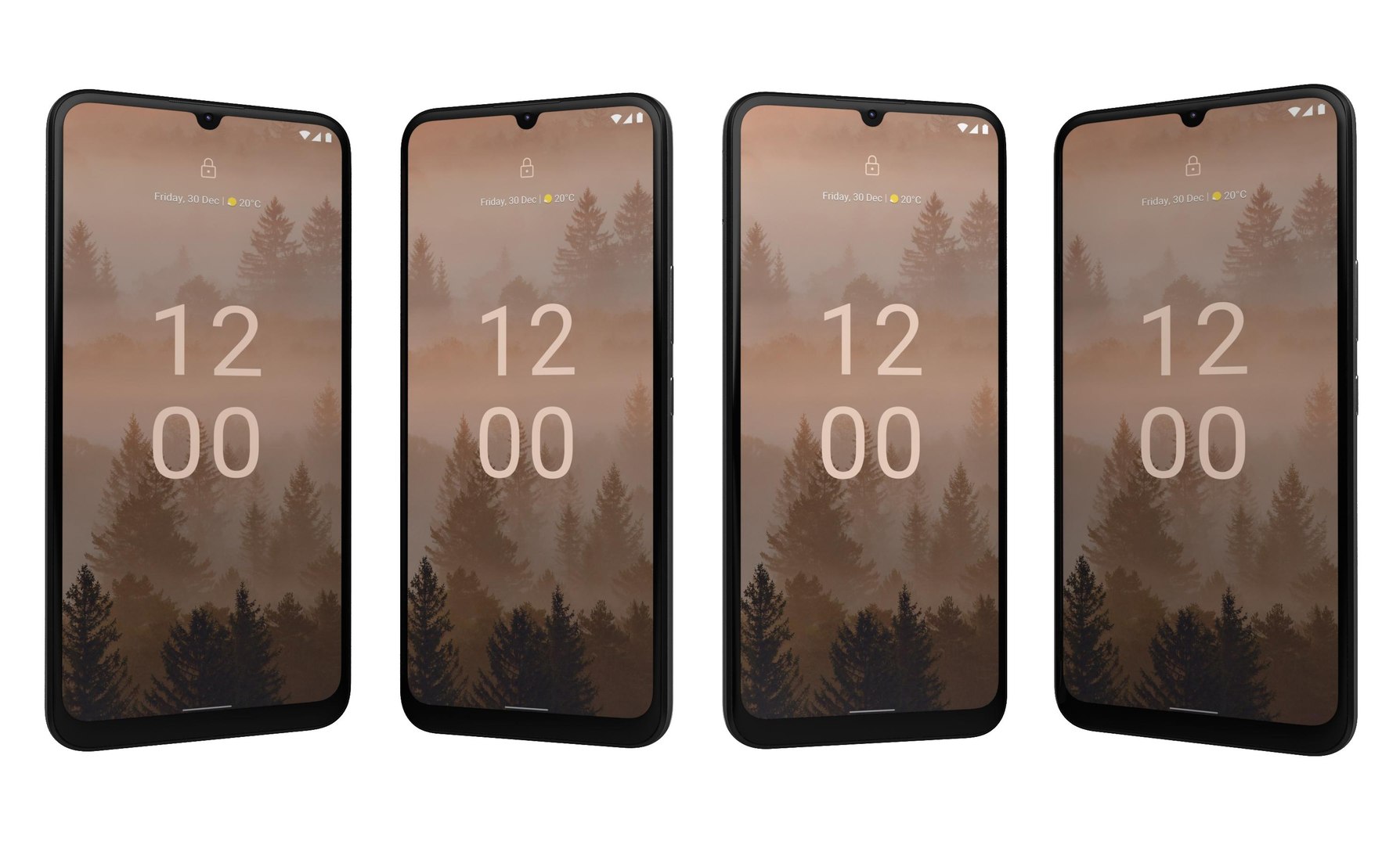 3D Nokia C31 Charcoal - TurboSquid 1958780