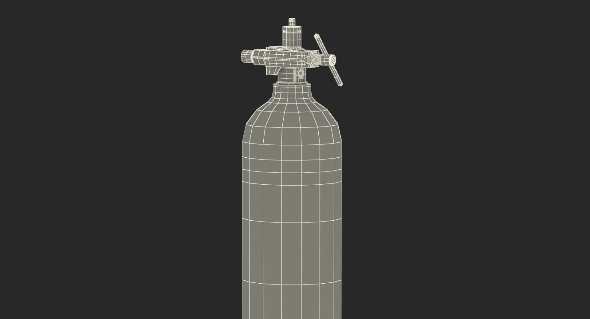 3D Oxygen Cylinder E-tank Model - TurboSquid 1278008
