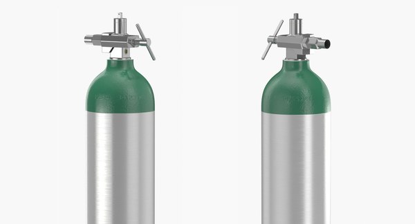 3D oxygen cylinder e-tank model - TurboSquid 1278008