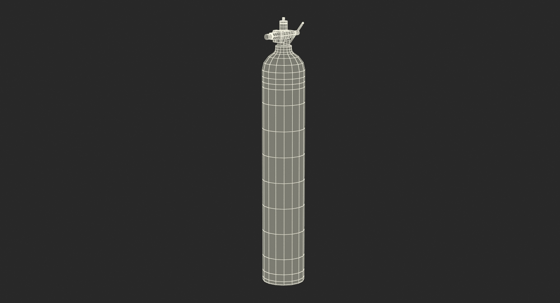 3D Oxygen Cylinder E-tank Model - TurboSquid 1278008