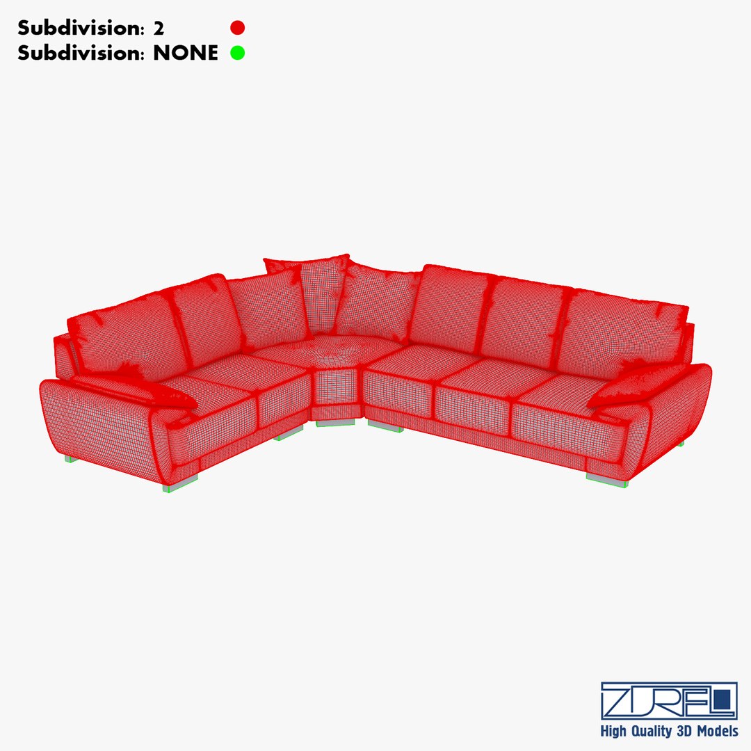 Sofia sofa model - TurboSquid 1211265