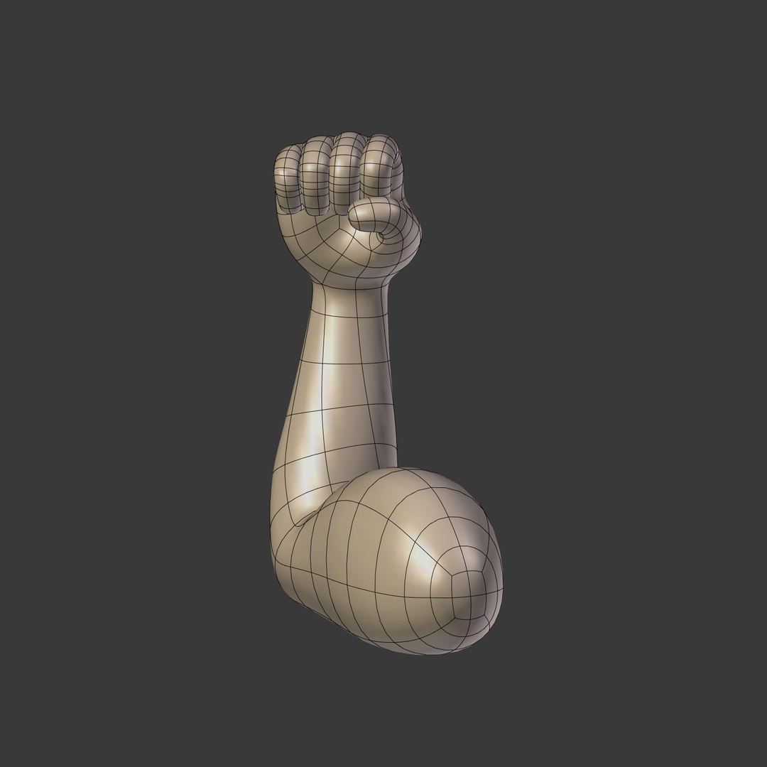 3D Cartoon Hand Model - TurboSquid 1586223