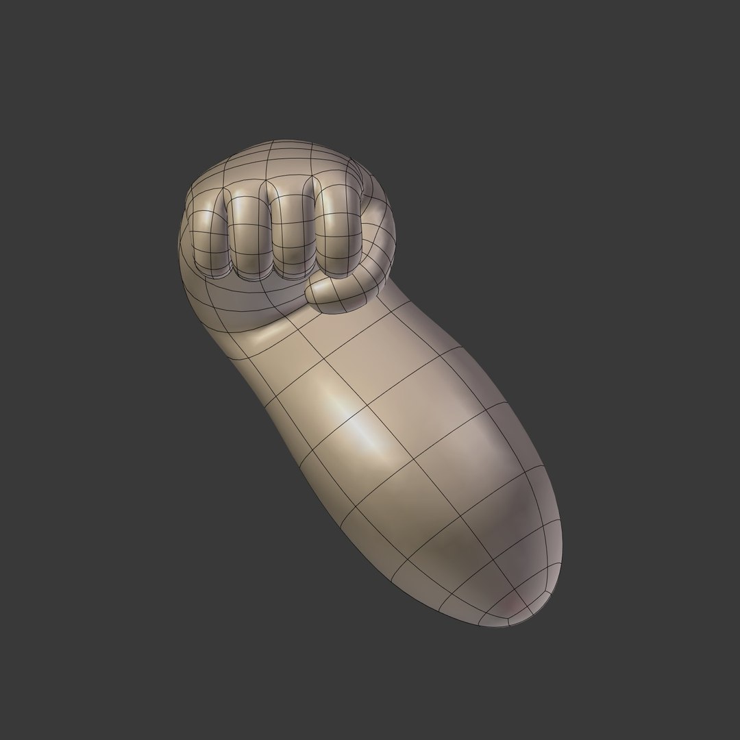 3D Cartoon Hand Model - TurboSquid 1586223