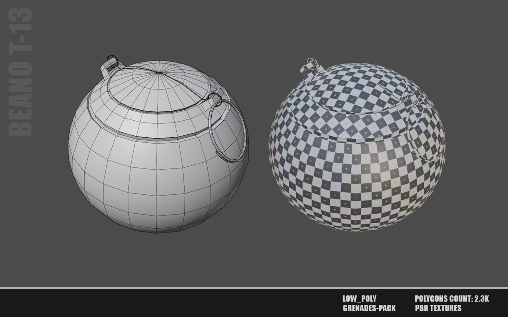 18 GRENADES PACK Game Ready Models 3D Model - TurboSquid 2282691