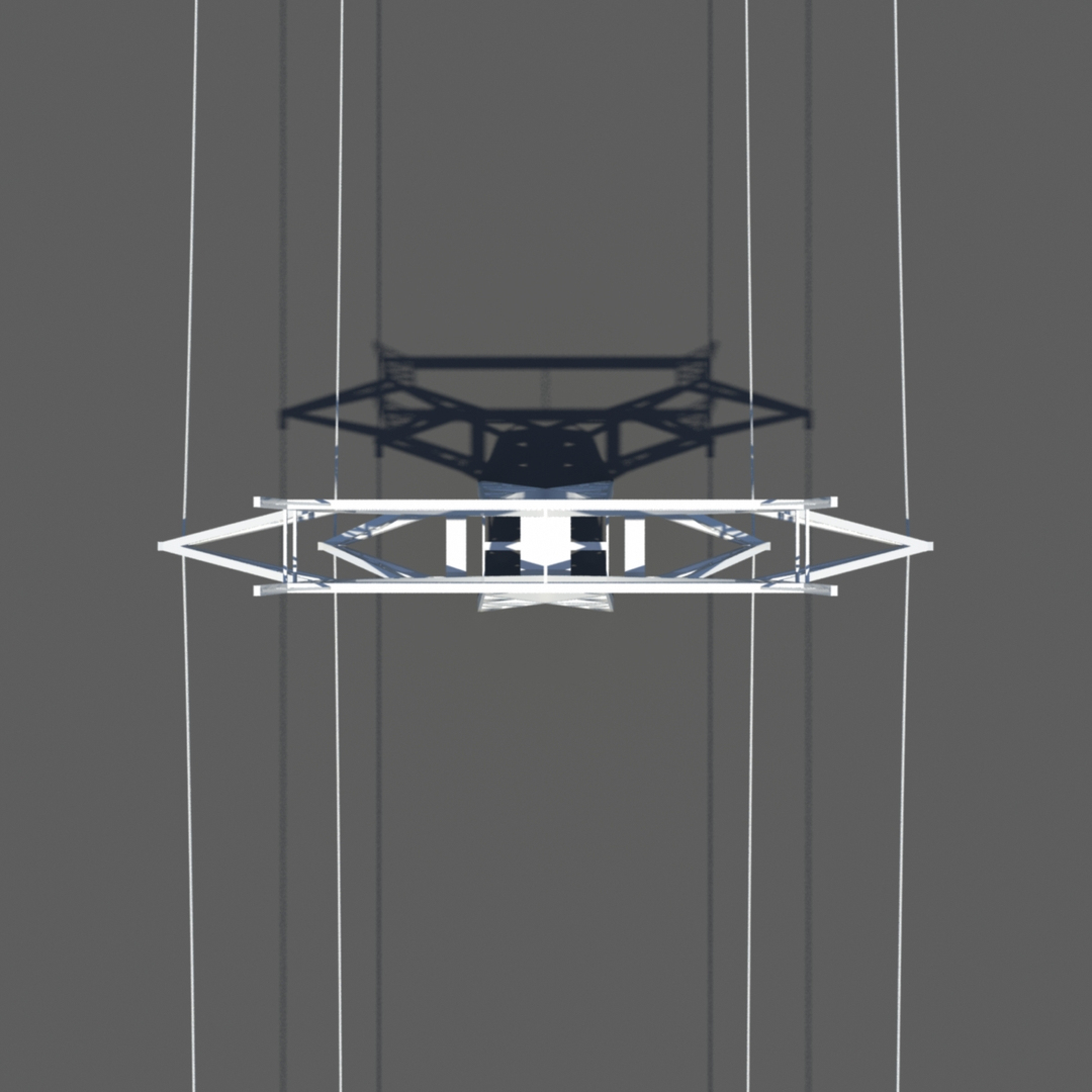 3d power lines