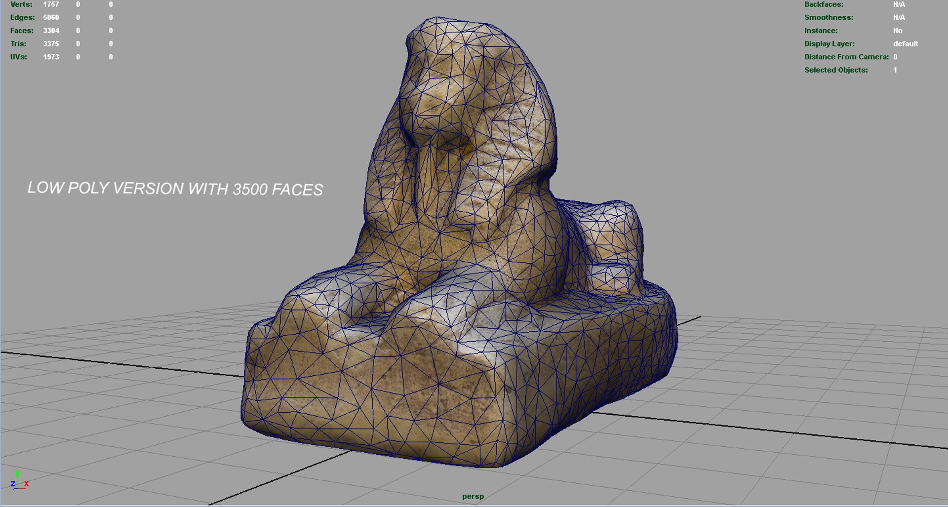 3d Model Sphinx