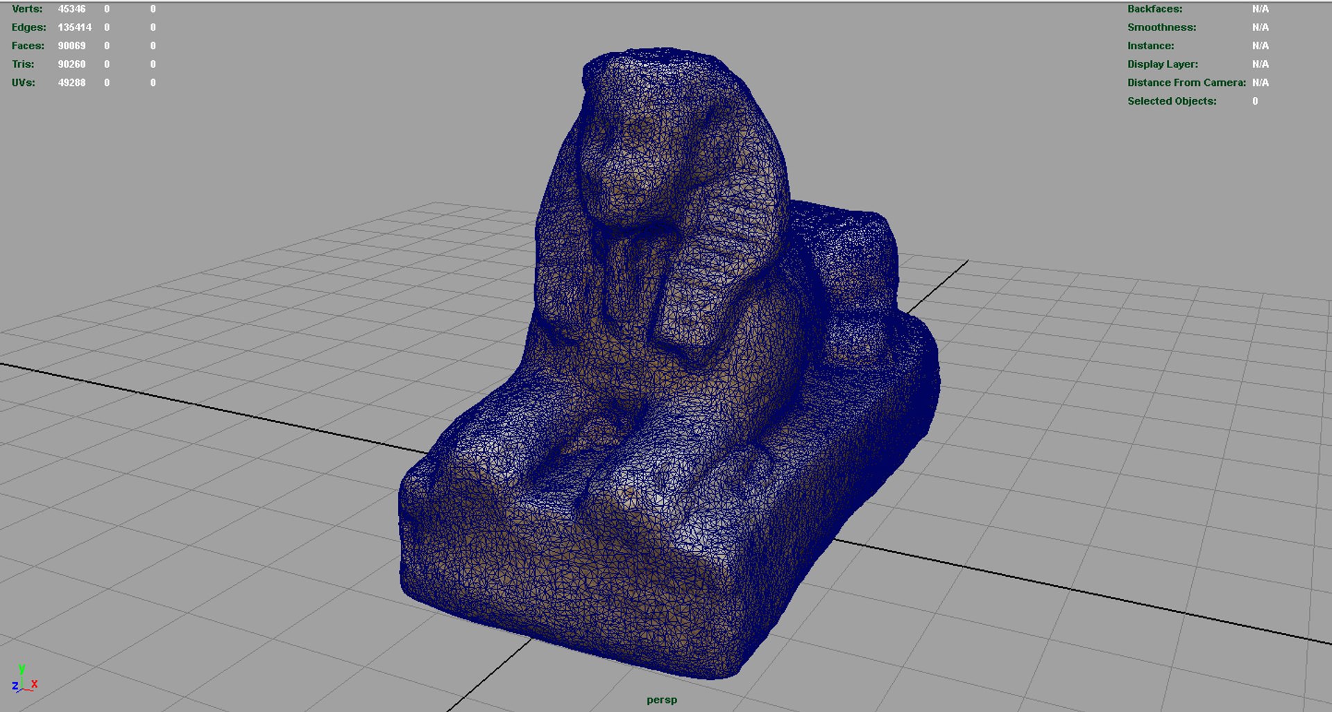 3d Model Sphinx