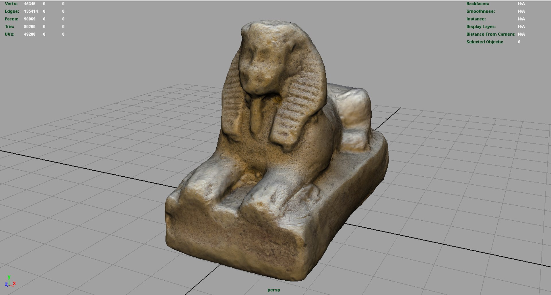 3d Model Sphinx