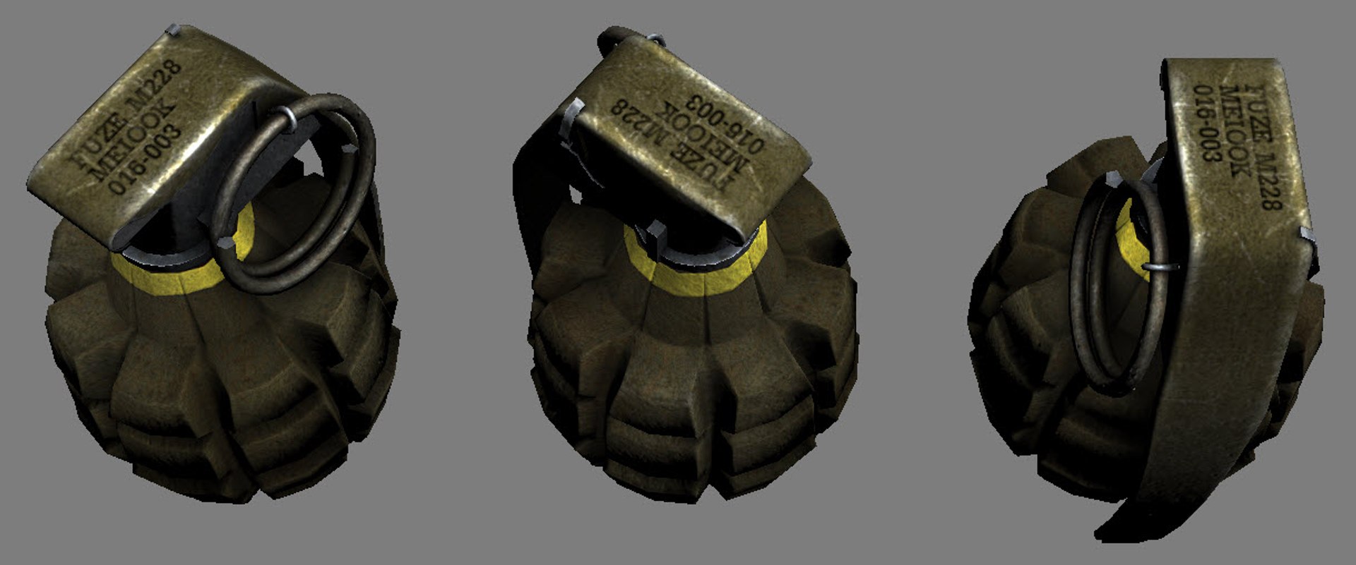 Ww2 Grenade Obj