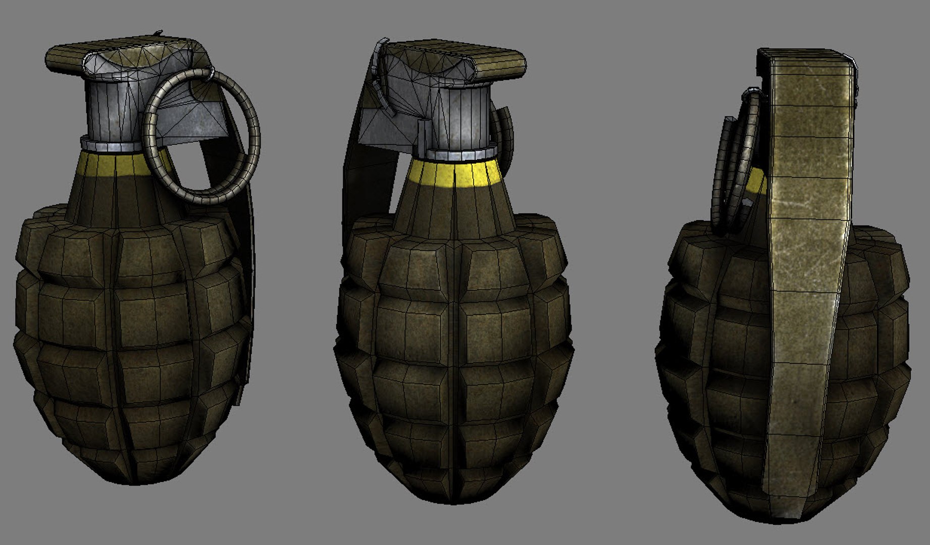 Ww2 Grenade Obj