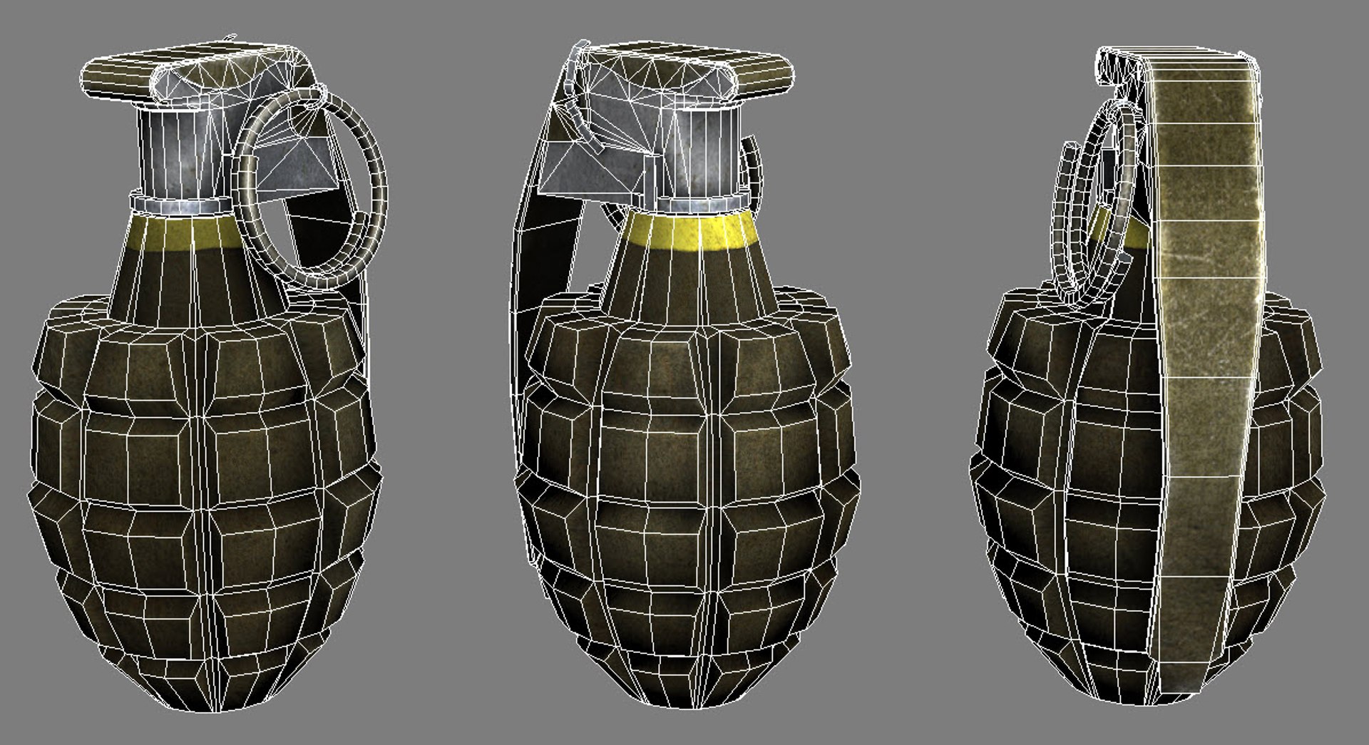 Ww2 Grenade Obj