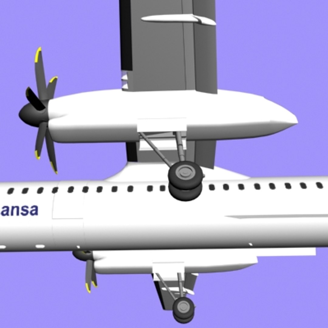 Dash-8 Dash 8 3d Model