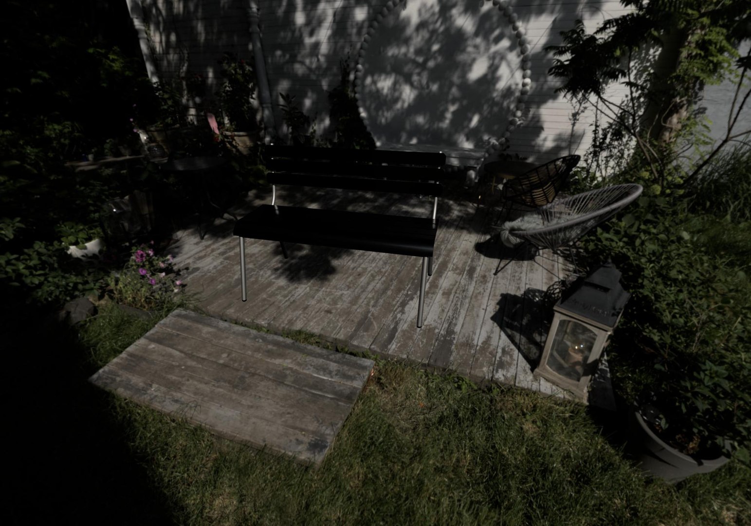 Metal Bench Model - TurboSquid 1966679
