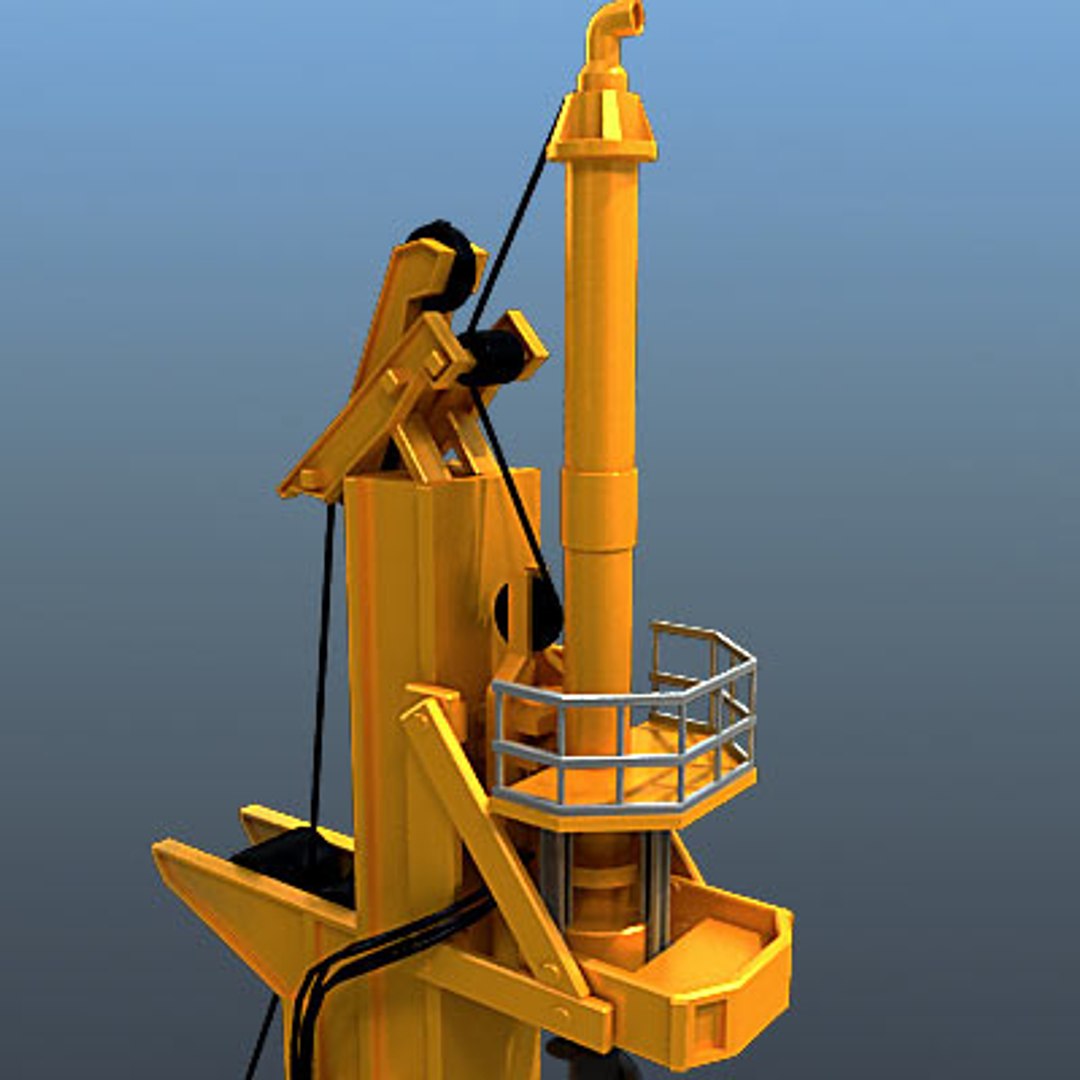 Boring Machine 3d Model