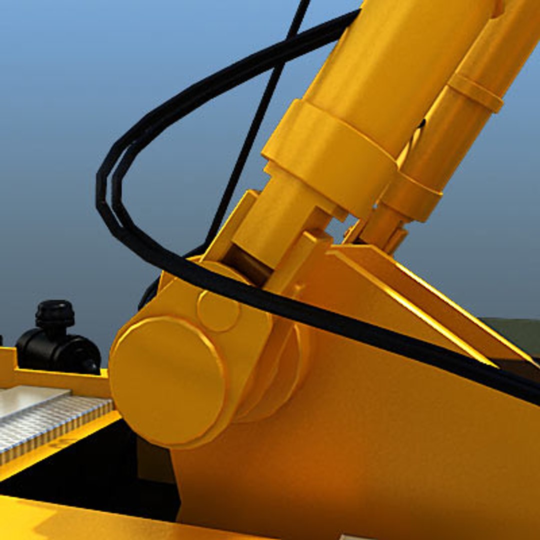 Boring Machine 3d Model