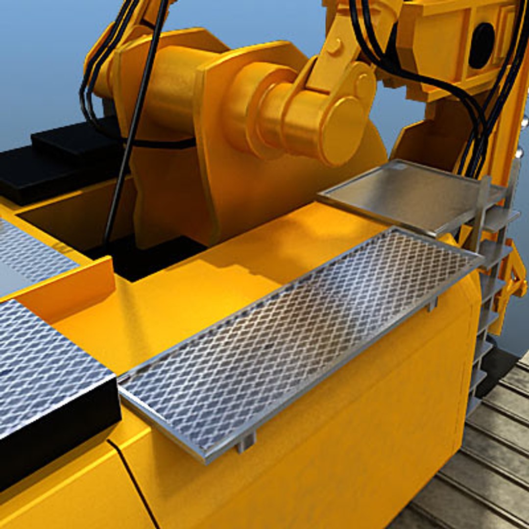 Boring Machine 3d Model