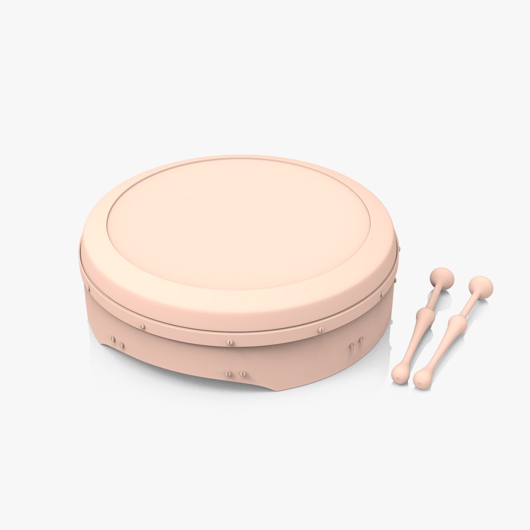 3D Bodhran Drum Model - TurboSquid 2127999