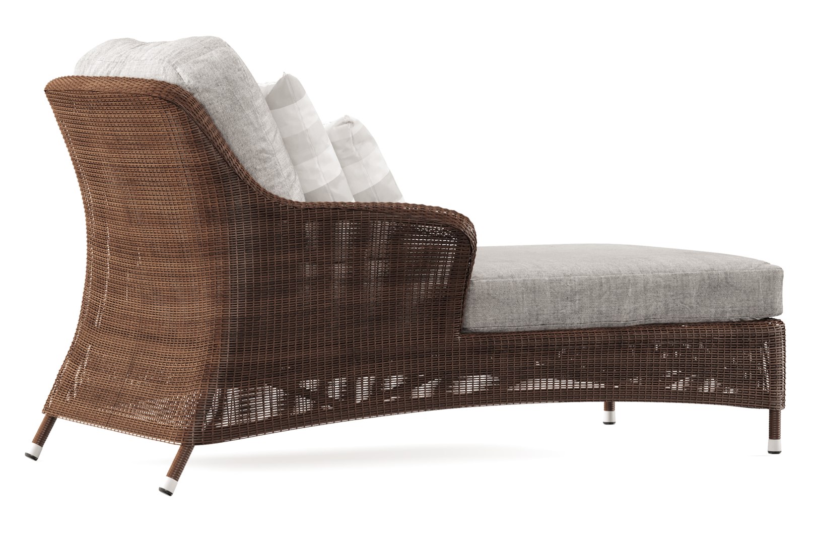 3D Relax Wicker Sun Lounger Model - TurboSquid 1965110