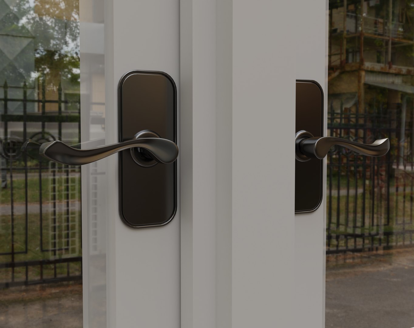 3D Model Window Set - 01 - Single Leaf - Double Leaf - Triple Leaf ...