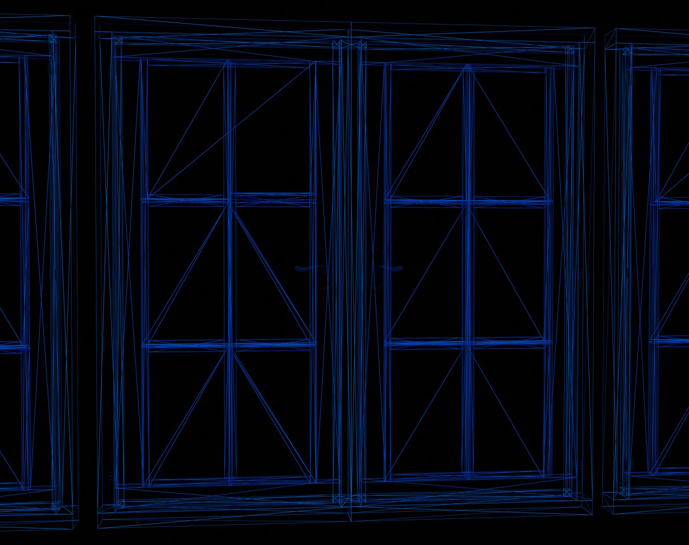 3D Model Window Set - 01 - Single Leaf - Double Leaf - Triple Leaf - TurboSquid 2018359