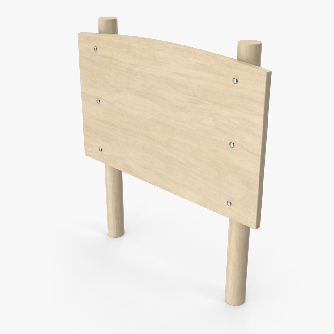 Signboard Post 3D model - TurboSquid 1855294