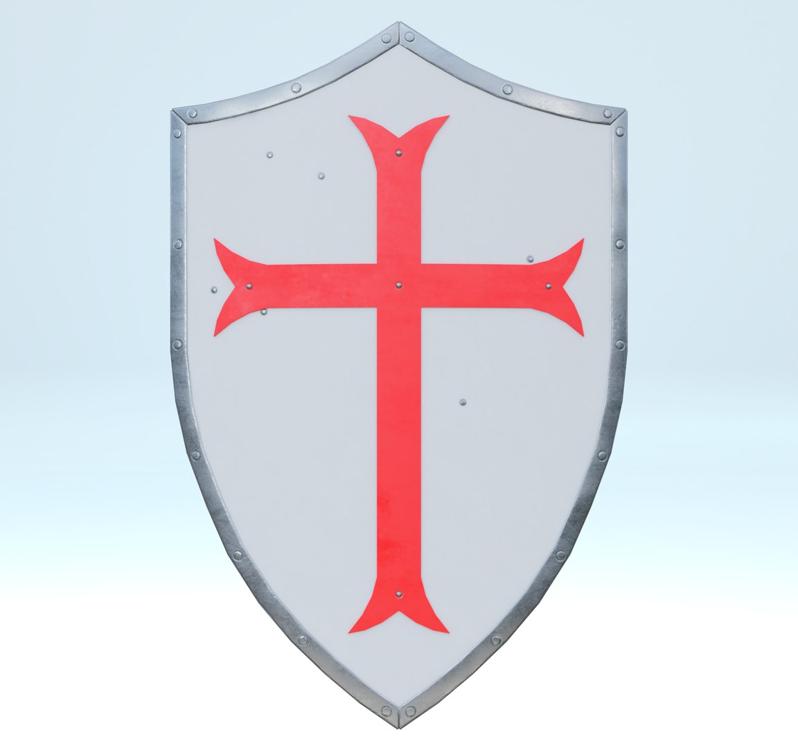 Crusader Shield Model - TurboSquid 1193644