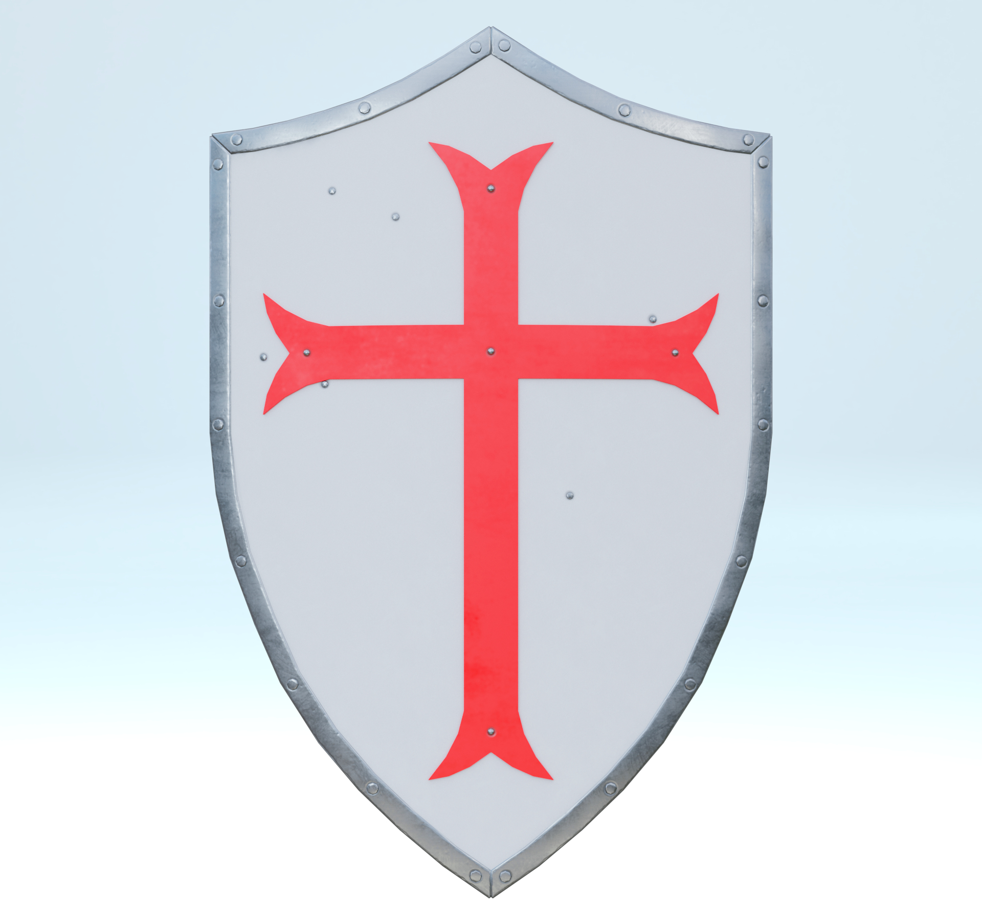 Modello 3D Scudo crociato - TurboSquid 1193644