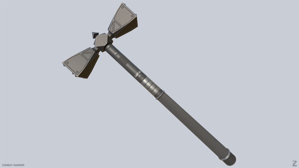 modelo 3d Martillo de combate - TurboSquid 2242410