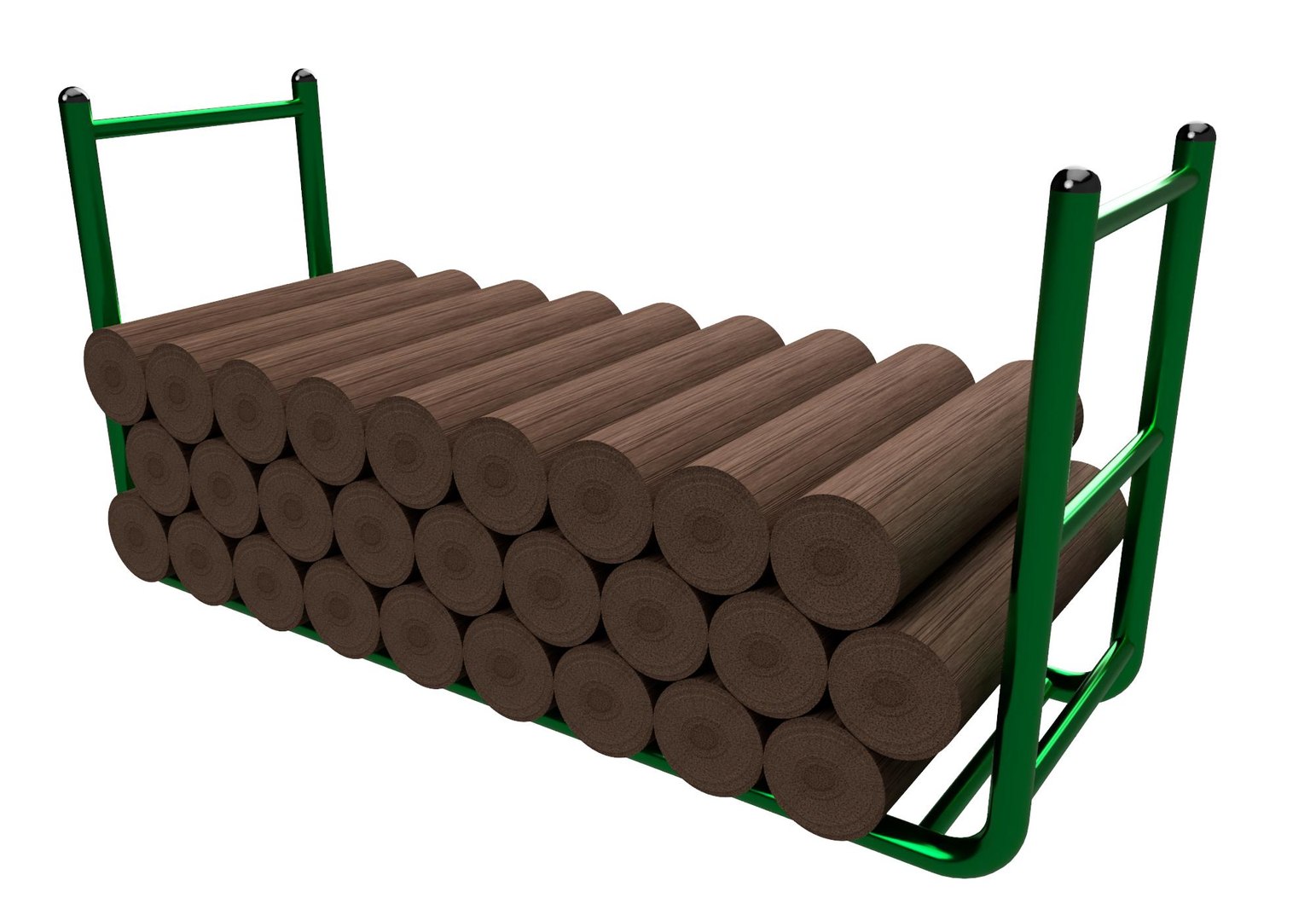 3D Log Furniture - TurboSquid 1963087