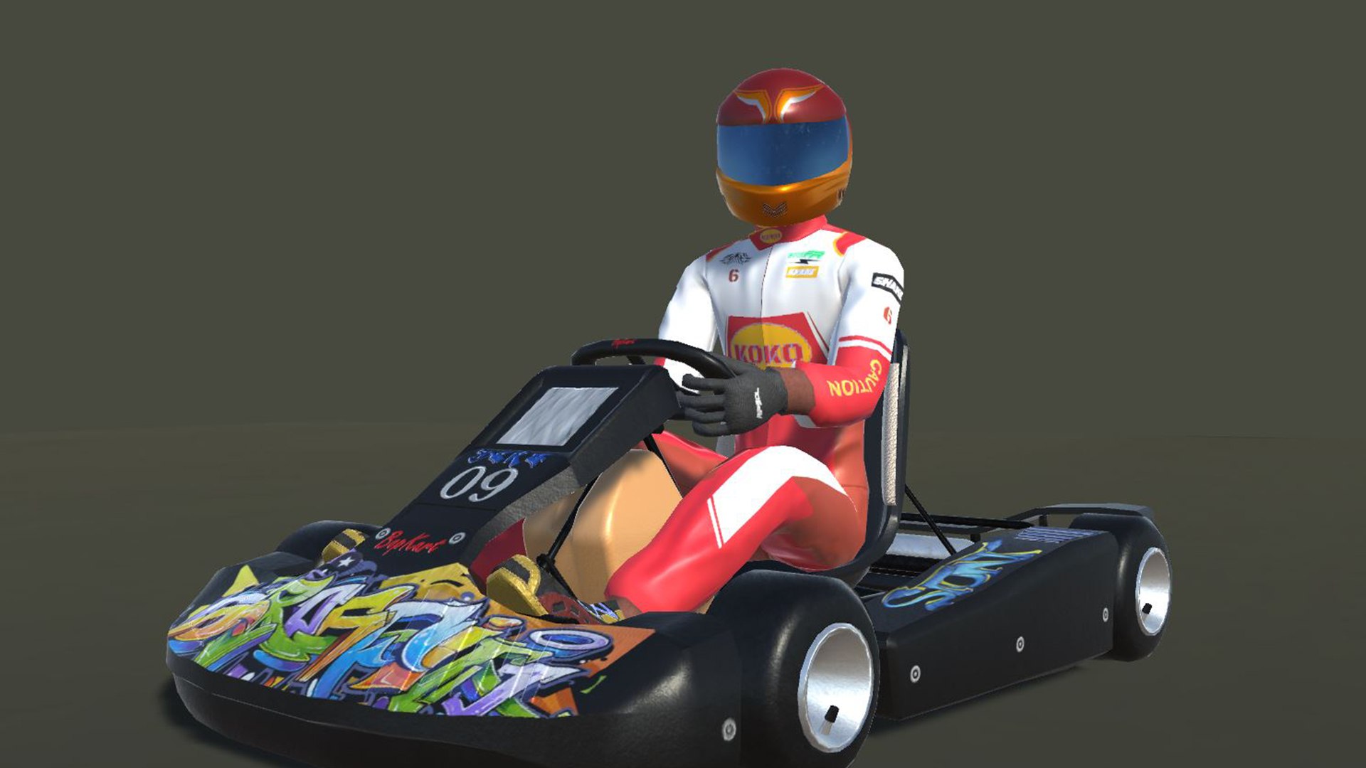 3D Gocart Actions - TurboSquid 2026462