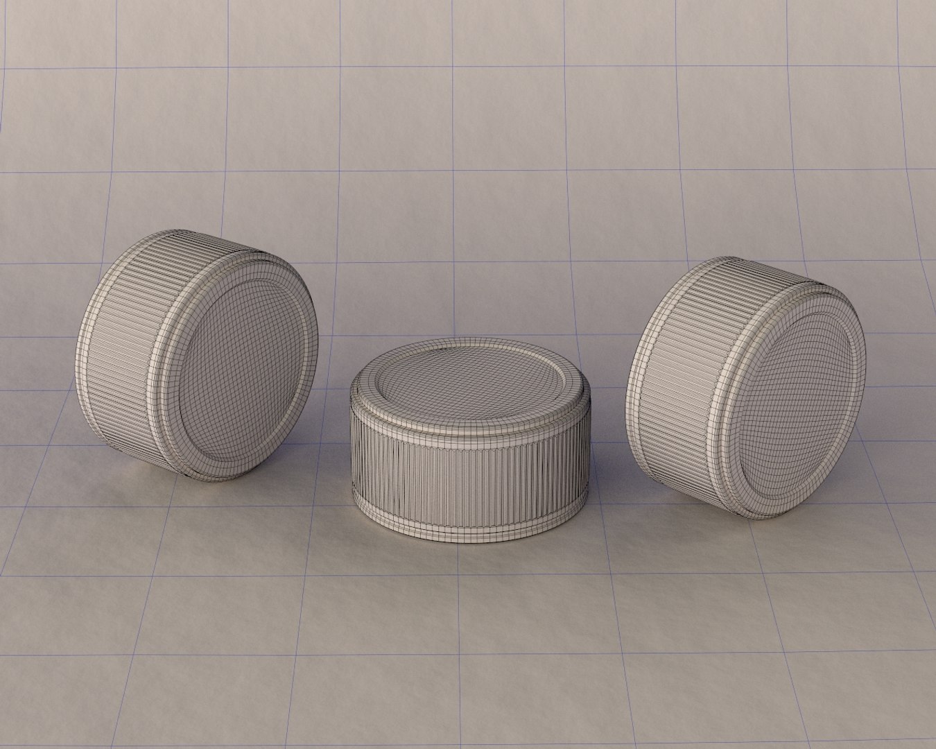 3D Cap Plastic Model - TurboSquid 1337437