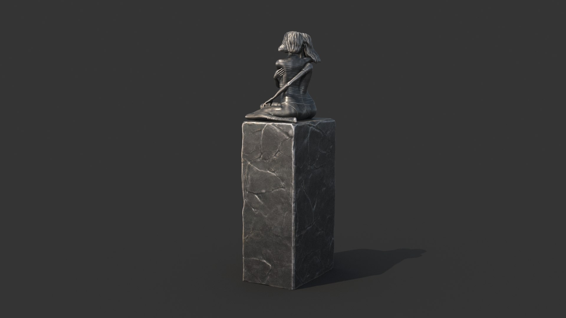 3D Model Sculpture Figure - TurboSquid 1961833